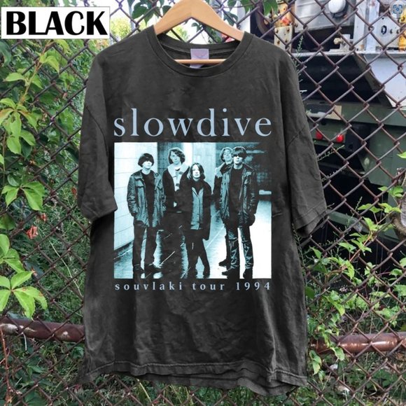 Gildan | Shirts | Slowdive Tshirtsouvlaki Tour 994 Clothing Slowdive ...